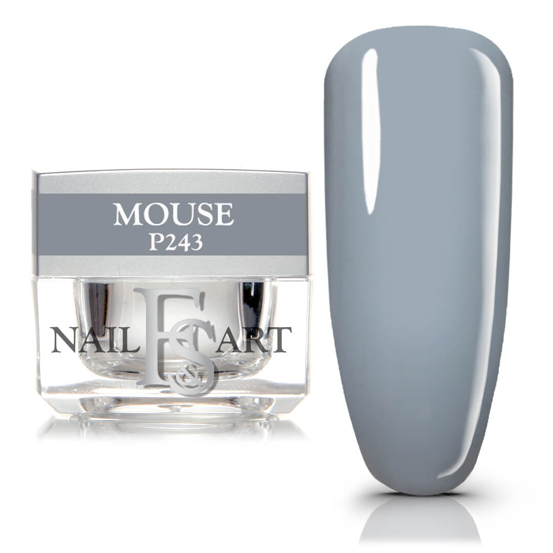 Mouse P243- bez fiksiranja - Siva nijansa - Golden Nails Srbija