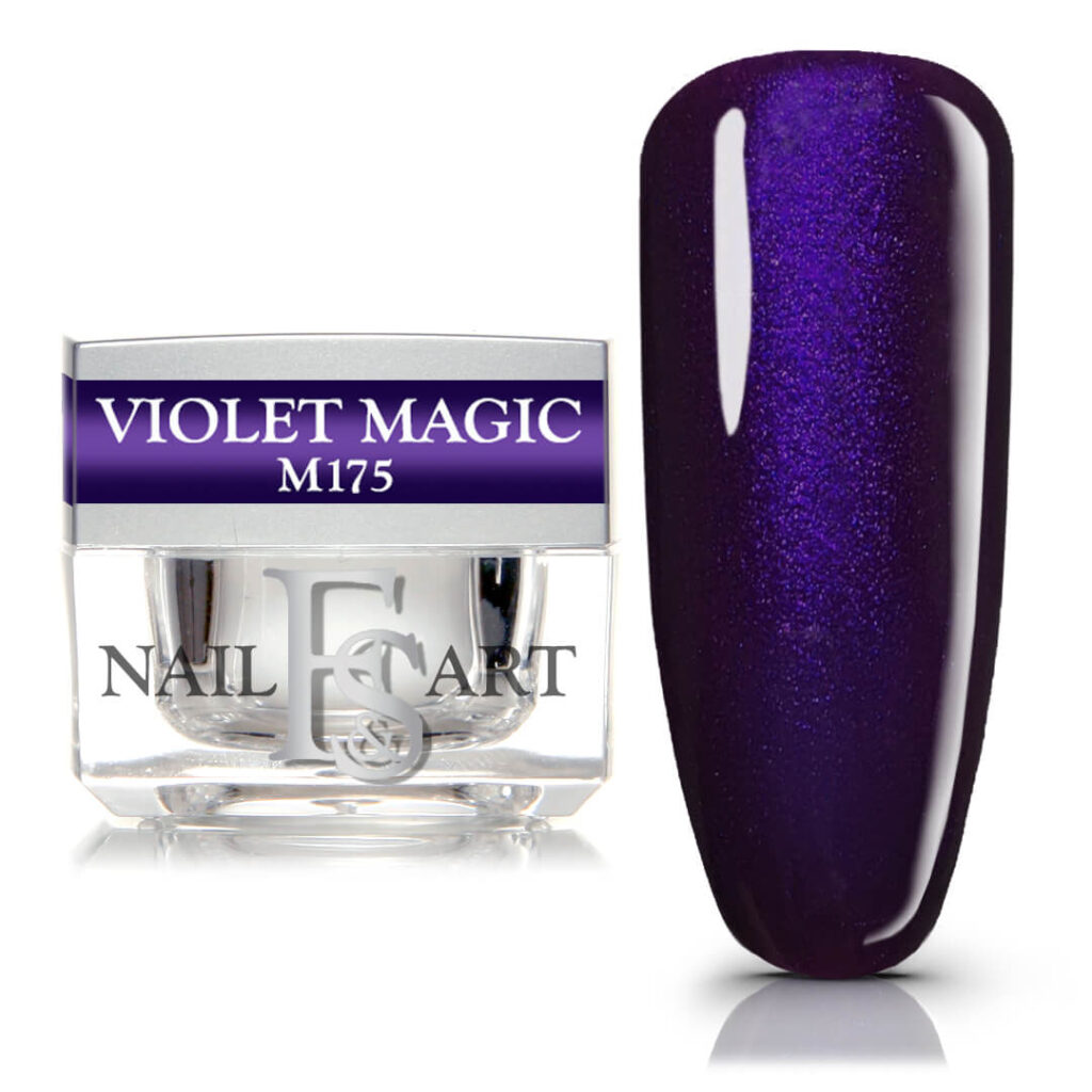 Violet Magic M175- bez fiksiranja - Metallic ljubičasti- Golden Nails ...