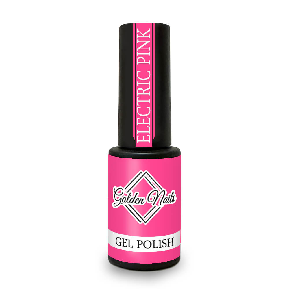 Electric Pink No.39 - neon rozi gel lak - Golden Nails Srbija