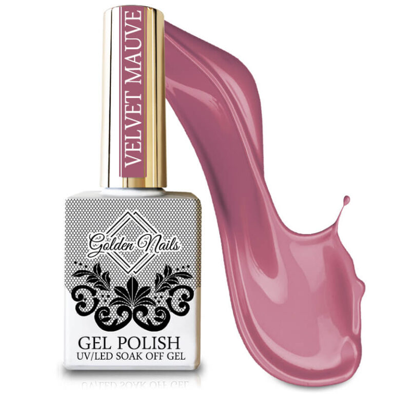 Velvet Mauve No.125 - gel lak - Golden Nails