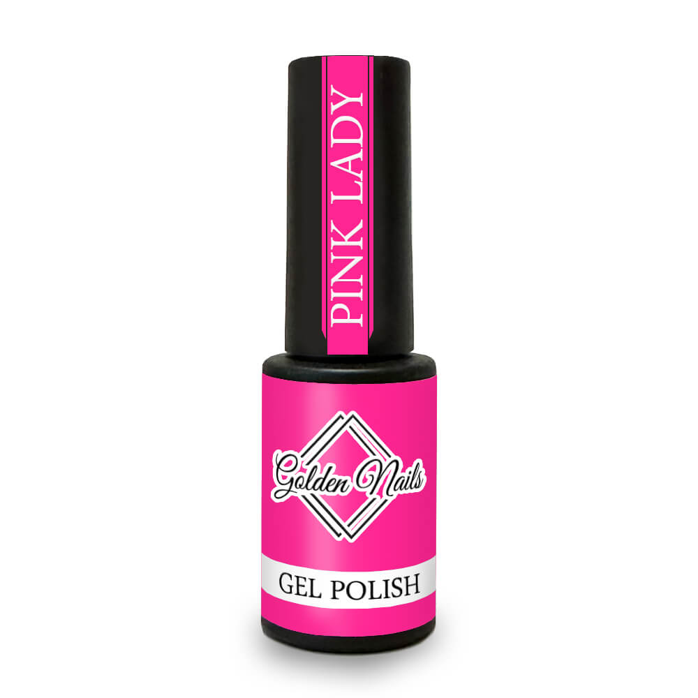 Pink Lady No.44 - neon rozi gel lak - Golden Nails Srbija