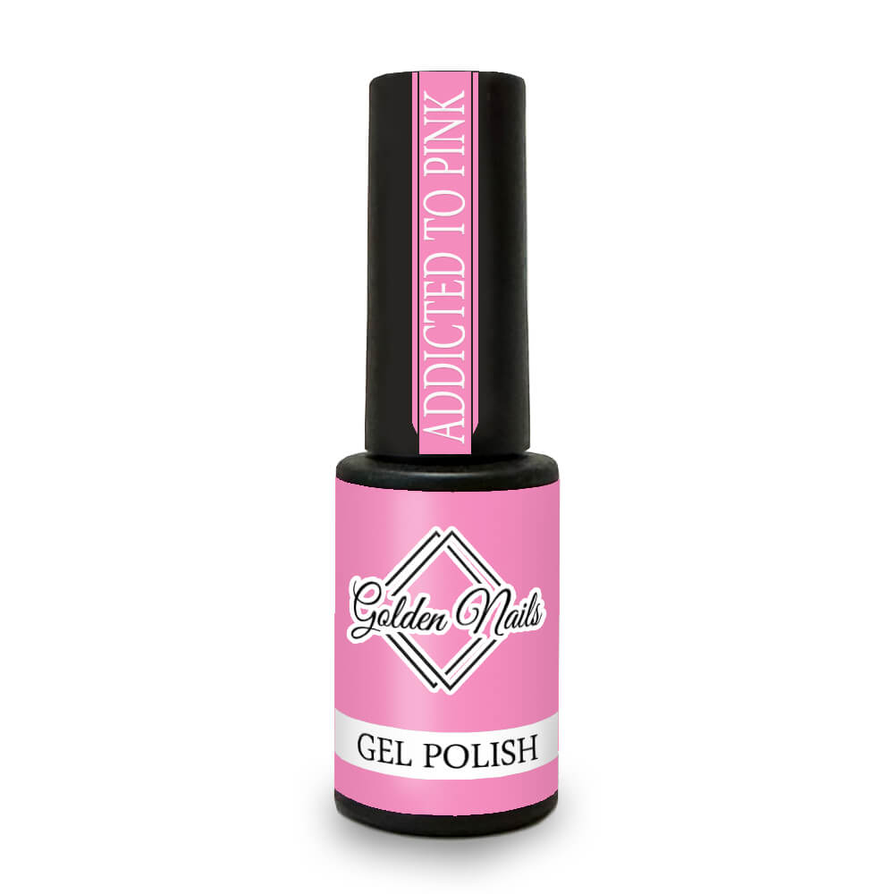 Addicted to Pink No.42 - rozi gel lak - Golden Nails Srbija