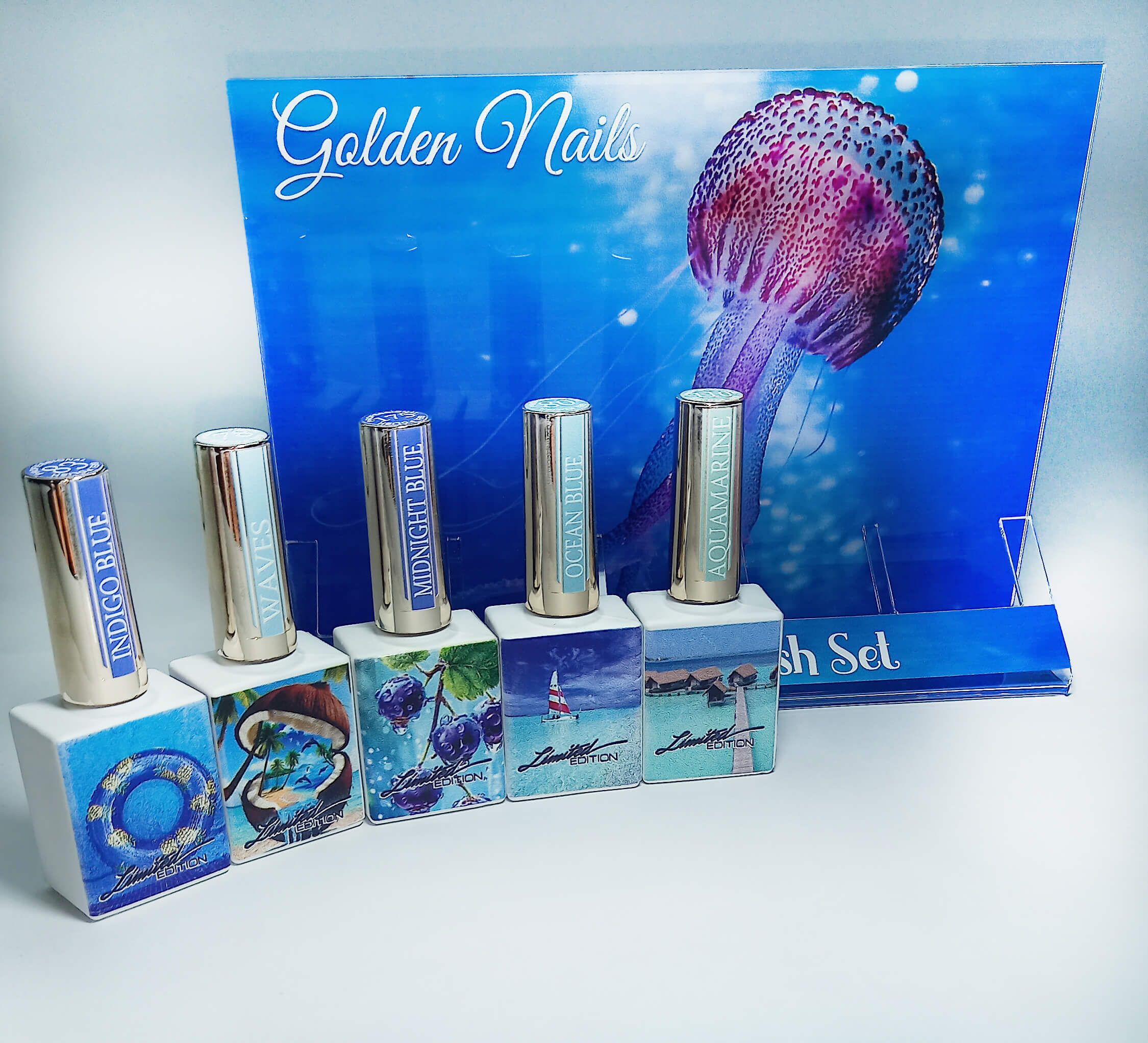Ocean Breeze gel lak set - Golden Nails Srbija